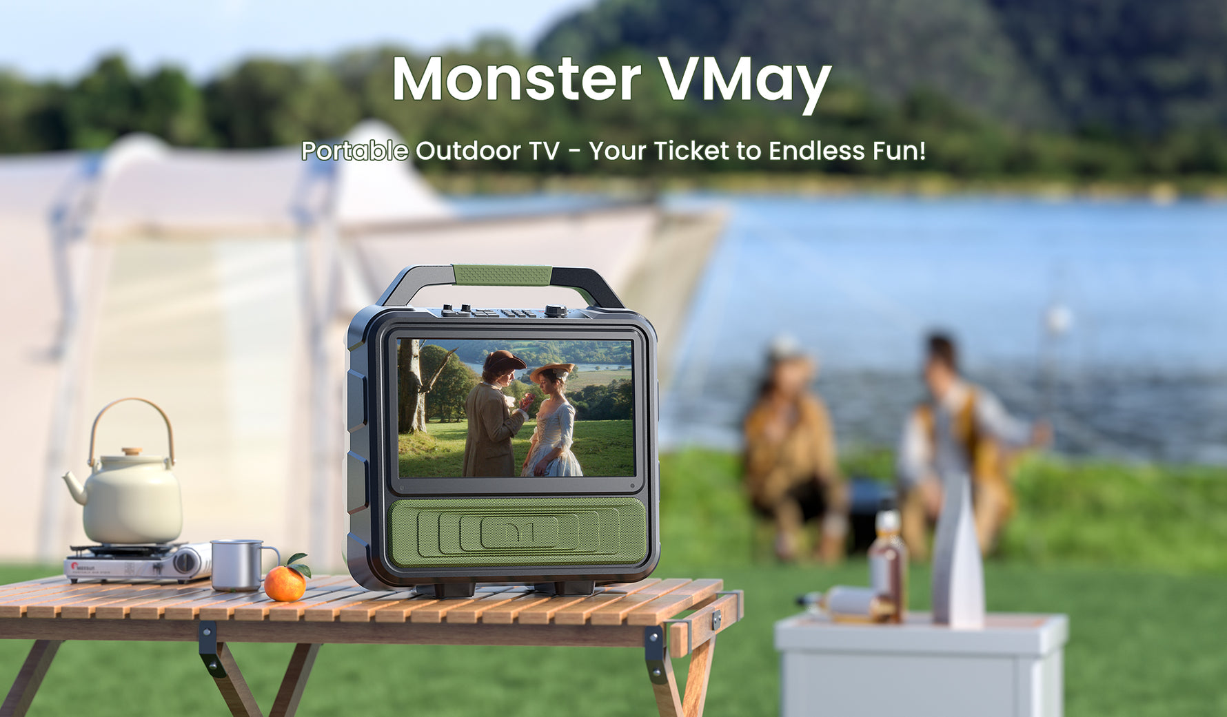 Monster Portable Outdoor TV - Watch TV Anywhere