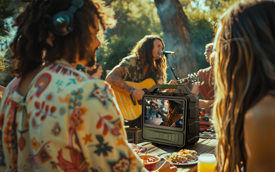 Monster Portable Outdoor TV - Watch TV Anywhere