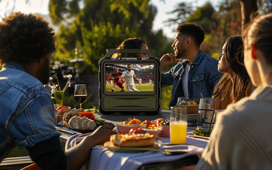 Monster Portable Outdoor TV - Watch TV Anywhere